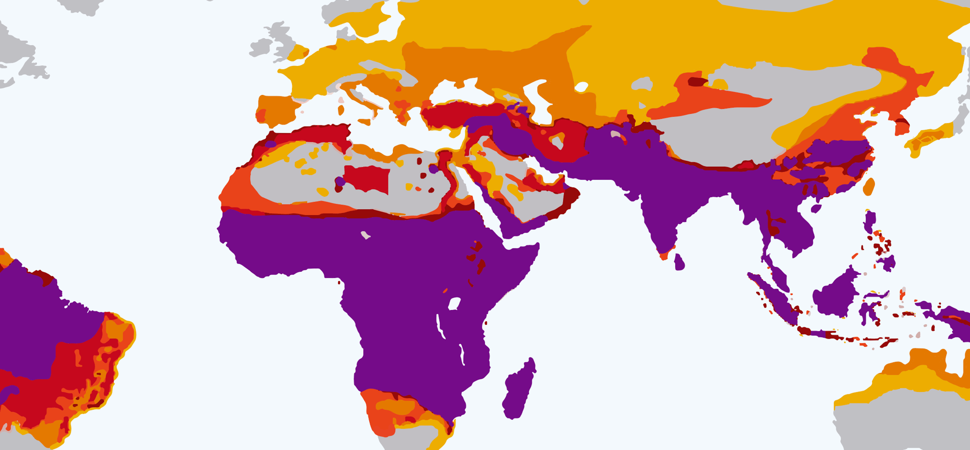 Malaria was common across half the world – since then it has been ...