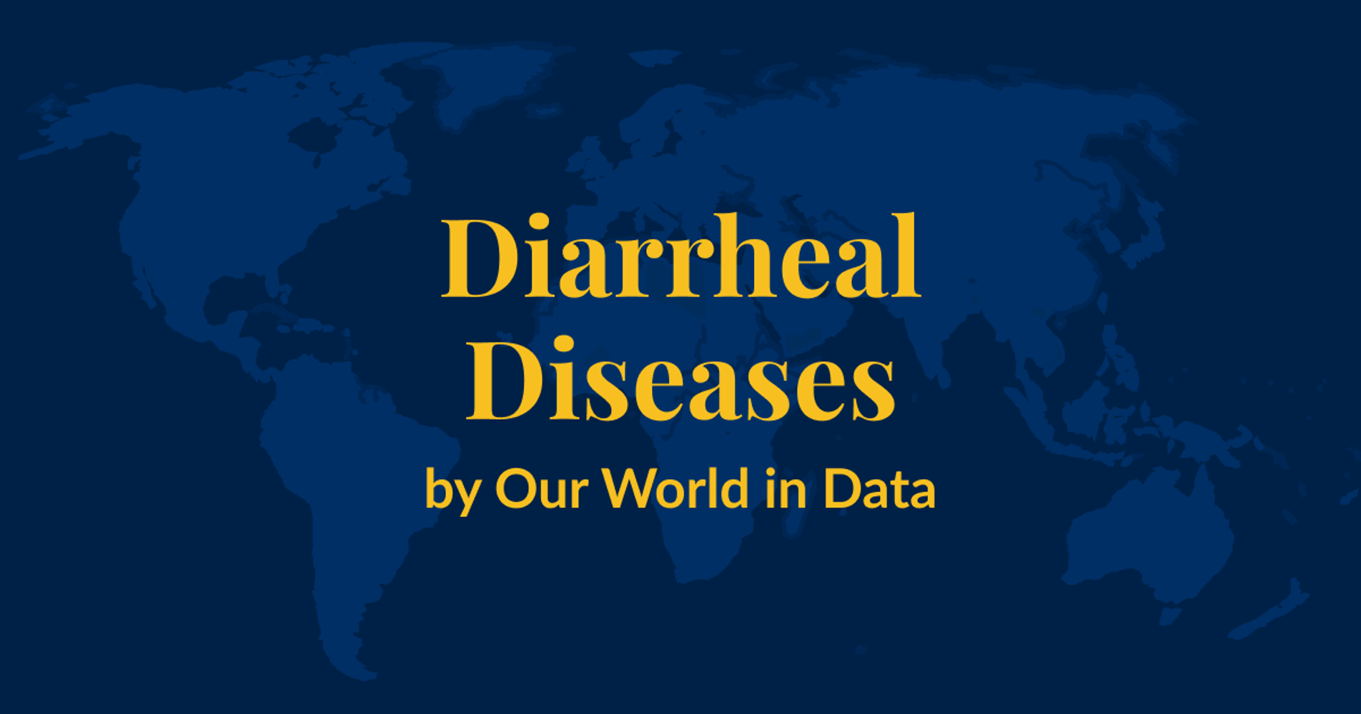 Diarrheal Diseases - Our World in Data