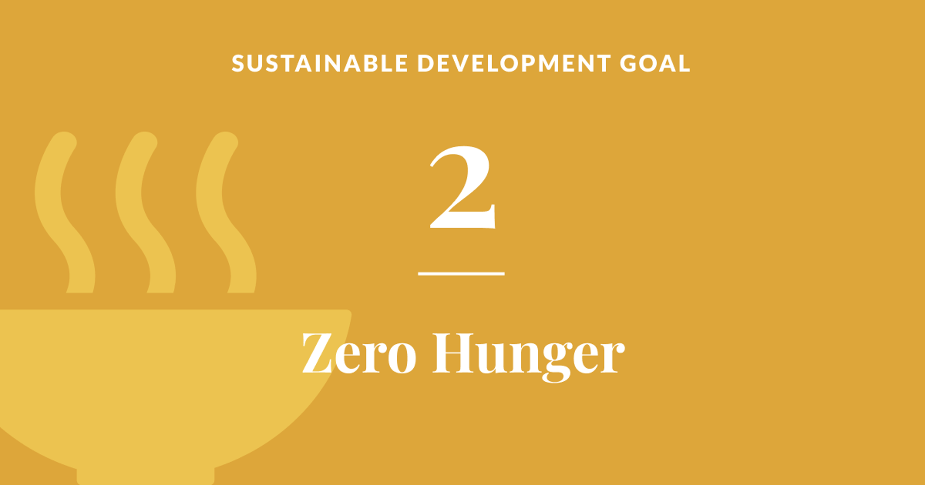End hunger, achieve food security and improved nutrition and promote ...
