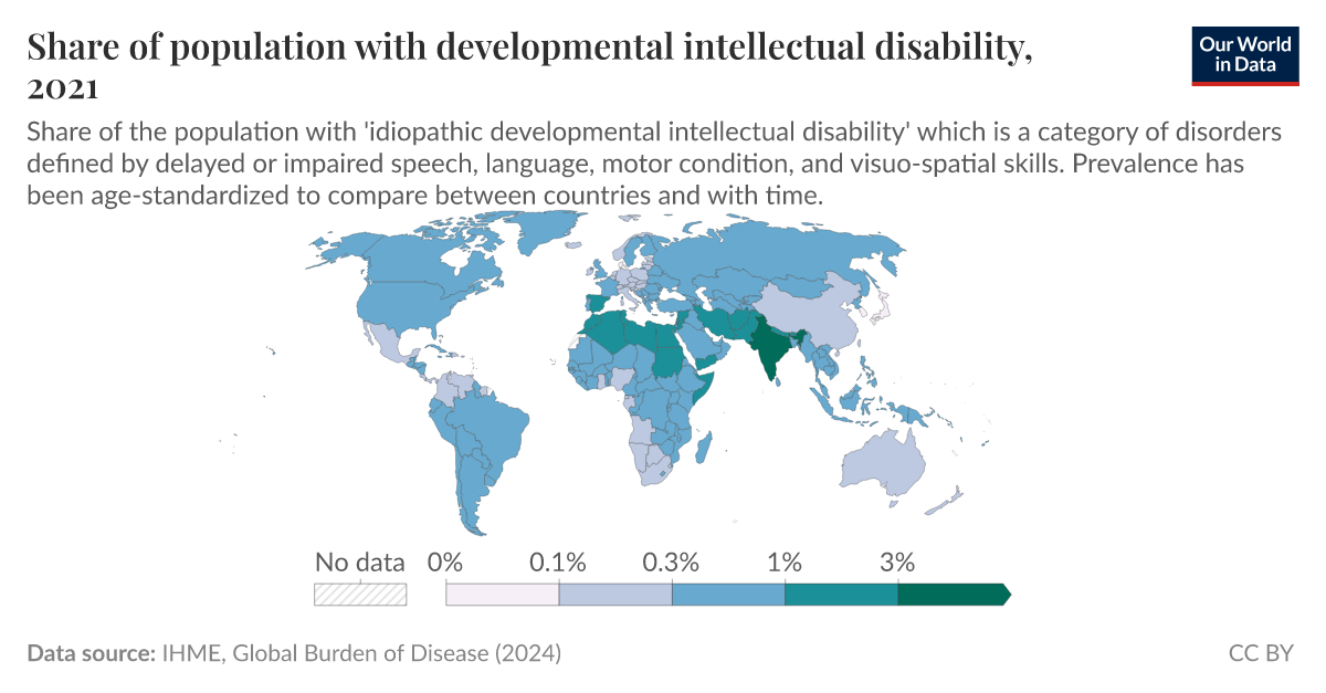 Share of population with developmental intellectual disability - Our ...